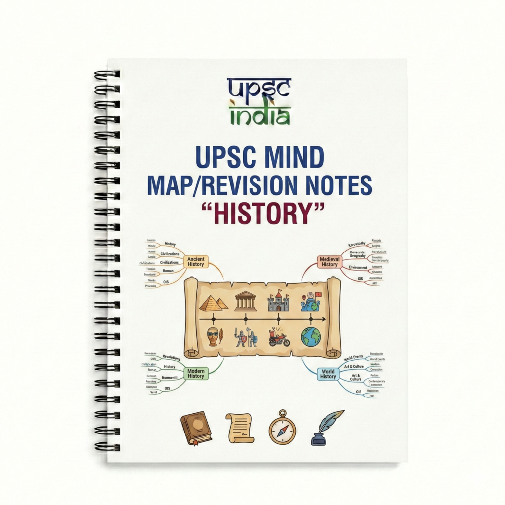 UPSC History MIND MAP/REVISION NOTES “HISTORY” - Upsc India